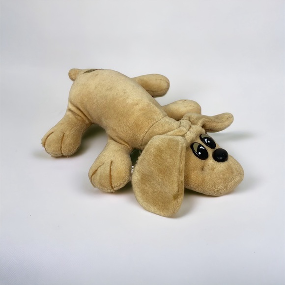 Tonka | Toys | 985 Tonka Pound Puppy Small Dog Tan Plush Stuffed Animal ...